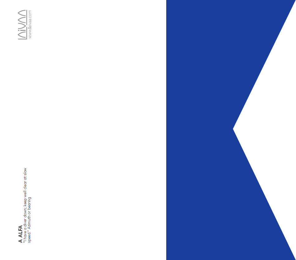 LAIVAA. Code Flag A (Alfa). International Code of Signals. – laivaa.com